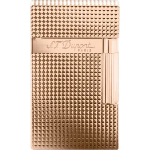 Plamienkové : S.T. DUPONT - Line 2 Pink Gold Diamond Head ...